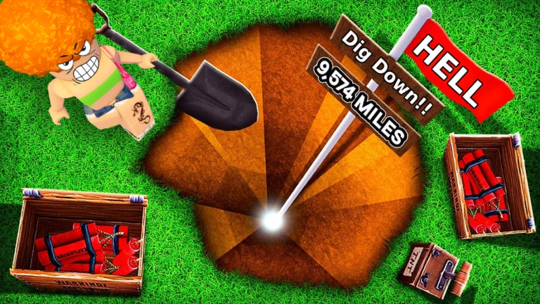 Simulador Dig To Hell - Roblox
