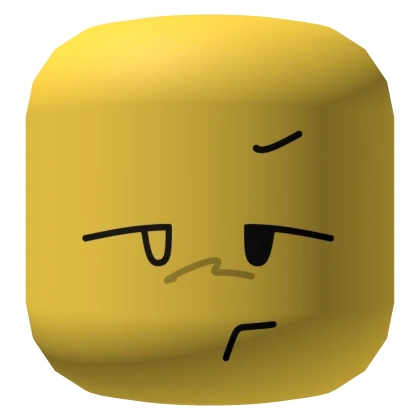 Pouting Noob Face | Roblox Item - Rolimon's