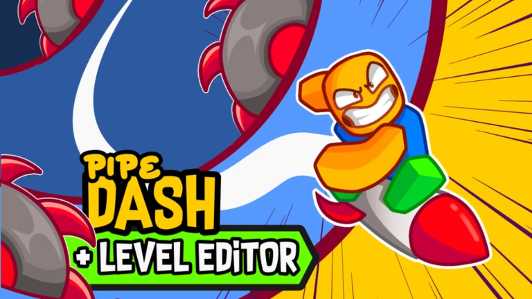 Pipe Dash ⚡ (Geometry Dash Obby) - Roblox