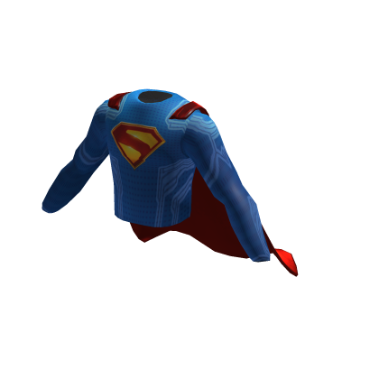 Traje de Superman con Capa Oficial - Roblox