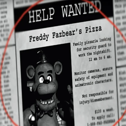 FNAF 1 Help Wanted