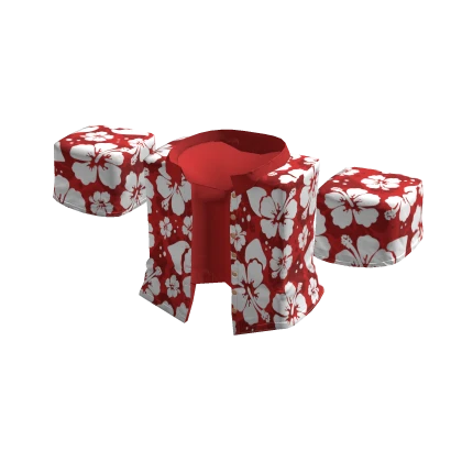 [1.0] Red Songkran/Hawaiian Open Shirt | Roblox Item - Rolimon's