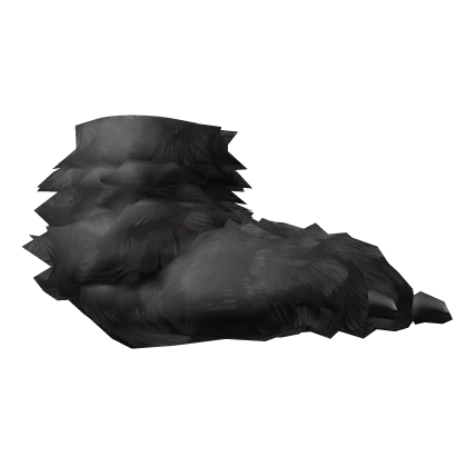fur claw monster slippers - Right Shoe Accessory | Roblox Item - Rolimon's