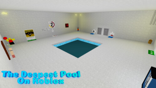 La piscina más profunda en Roblox - Roblox