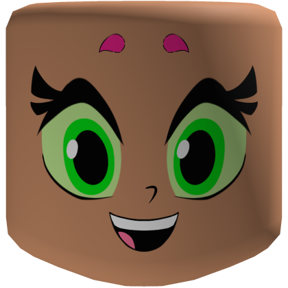 Starfire Teen Titans GO! Cara - Roblox