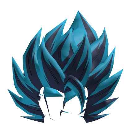 SSJB Gogeta Hair (Darker Color) - DBSB | Roblox Item - Rolimon's