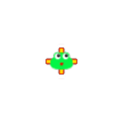 Curly Crosshair Frog