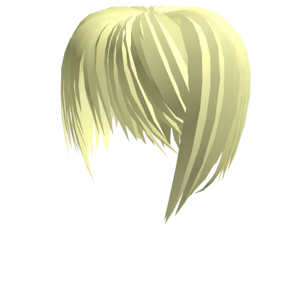 vkei emo goth pastel citrus yellow combo masc hair | Roblox Item ...