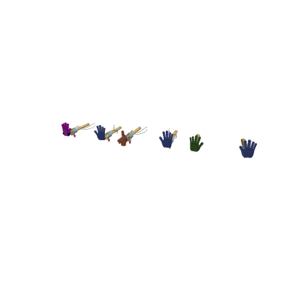 GrabPack 1.0 And 2.0 rocket hand and fire hand