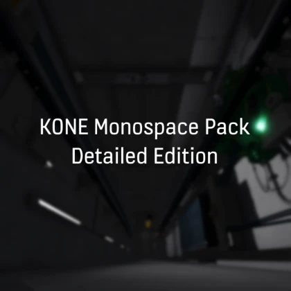 KONE Monospace Pack [Detailed]