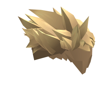 Rambut Bulu Berambut pirang - Roblox
