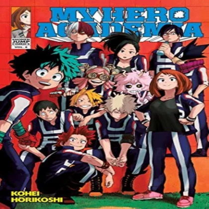MHA Manga Cover Vol 4