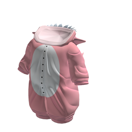 ตุ๊กตาสัตว์ฉลามน่ารัก Onesie - สีชมพู - Roblox