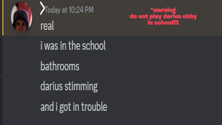 Darius Obby - Roblox