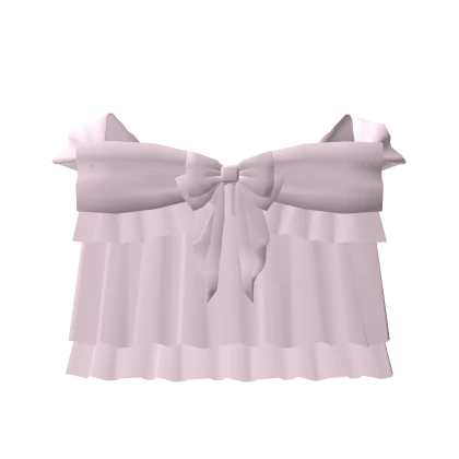 cute pink ruffled top | Roblox Item - Rolimon's