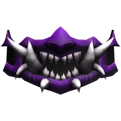 Purple Fearful Oni Mask | Roblox Item - Rolimon's