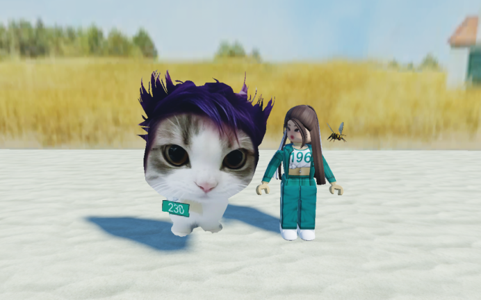 Survive Thanos from Squid game the killer!200k UPD - Roblox