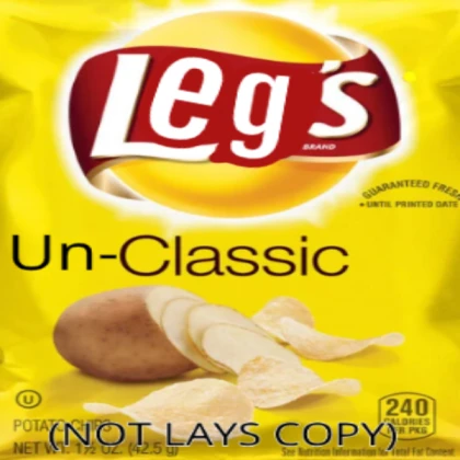 legs and the not chip