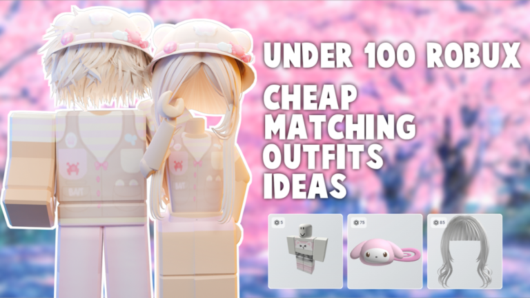 (100 robux altında ) Ucuz Eşleştirme Kıyafet Fikirleri - Roblox