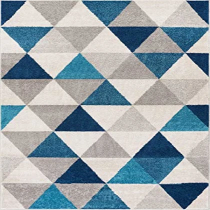 Multi Color Rug Blue