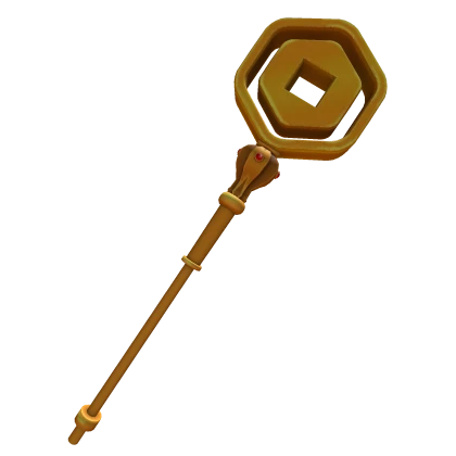 Golden Robux Royalty Staff | Roblox Item - Rolimon's