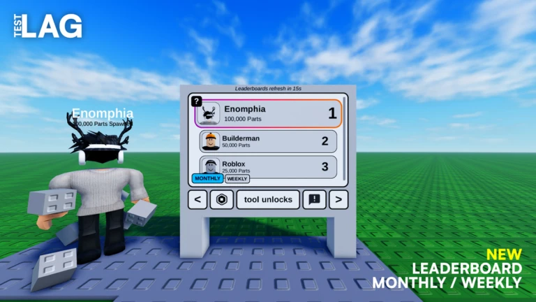 Lag Test 2025 - Roblox