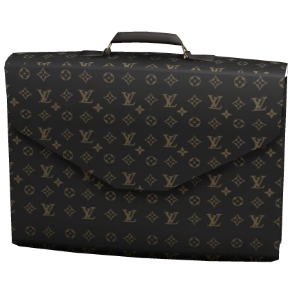 Black LV Designer Briefcase | Roblox Item - Rolimon's
