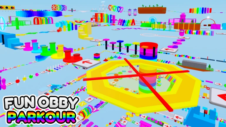 Fun Obby Parkour 525 Stages! - Roblox