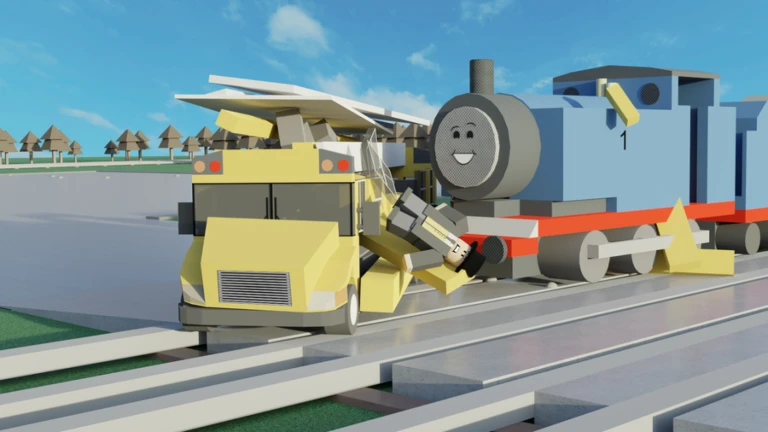 Tren Vs Coche Ultimate - Roblox