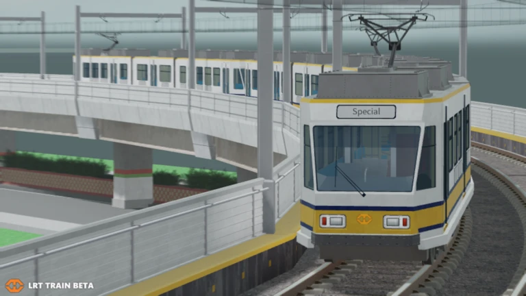 เบต้ารถไฟ LRT - Roblox