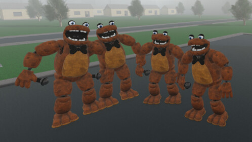 (GOLDEN BONNIE REVAMP) Fnaf Retour Vers Le Past Rp - Roblox