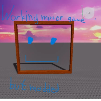 เกมกระจกกําลังทํางาน แต่มีการดัดแปลง [UPDATE] - Roblox
