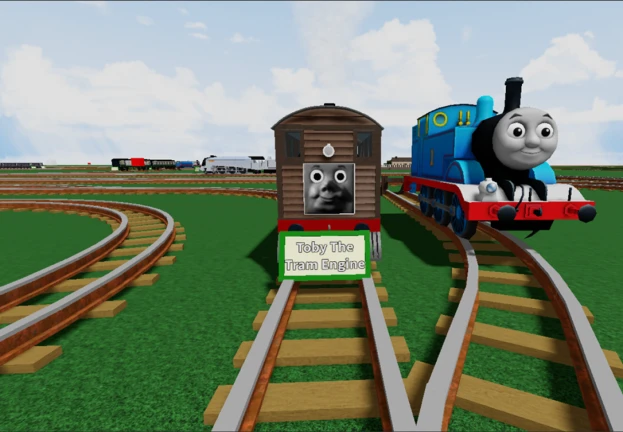 My epic Thomas and friends Railway [Actualización de invierno] - Roblox