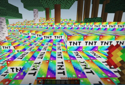 ⛏️OPCraft (RAINBOW TNT BLOCKS) - Roblox