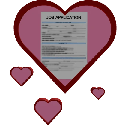 Thinking about Job Application Form | Roblox Item - Rolimon's
