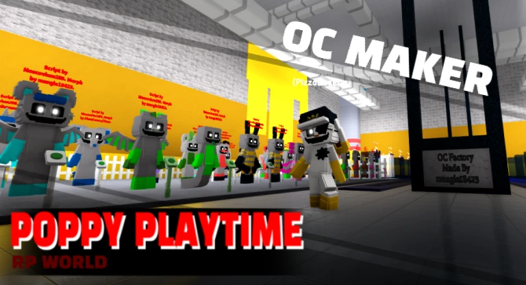 (MAGGIE MAKO!) Poppy PlayTime RP-World! - Roblox