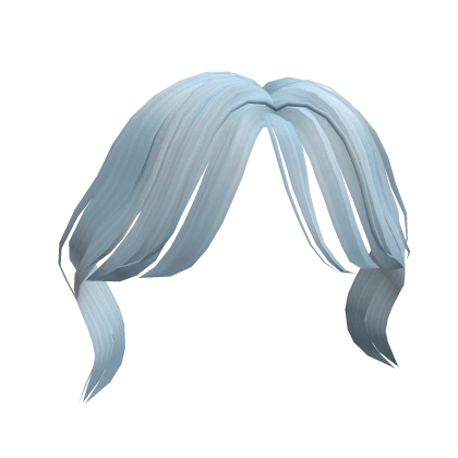 Preppy Hollywood Folklore Bangs in Light Blue | Roblox Item - Rolimon's