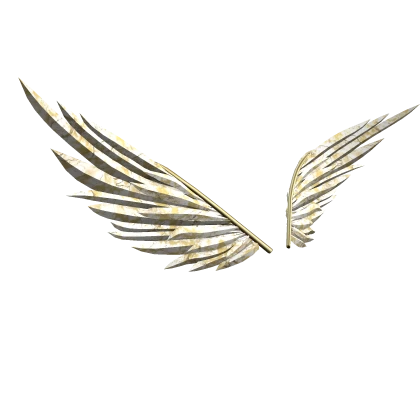 White Gold Marble Wings | Roblox Item - Rolimon's