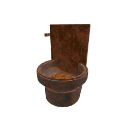 Rusty Toilet