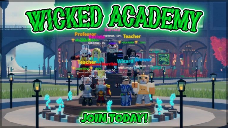 Wicked Academy 慄‍♂️ [ACTUALIZACIÓN] - Roblox