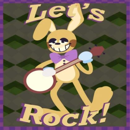 Spring Bonnie Fred Bears Poster