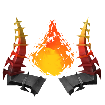 [⏳] Fiery Horns [EFFECT] - Roblox