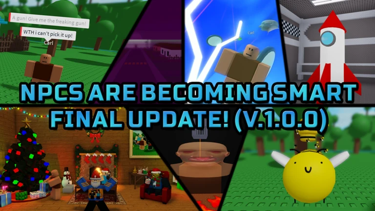 ROBLOX NPC는 점점 똑똑해지고 있습니다! | Roblox에서 플레이하기