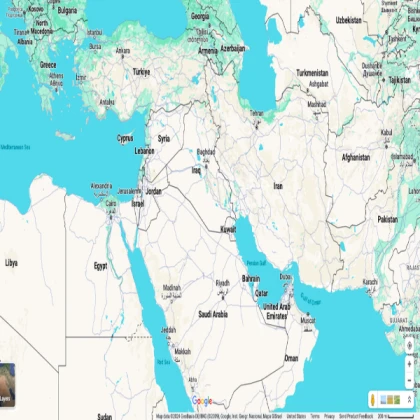 Middle East Google Maps