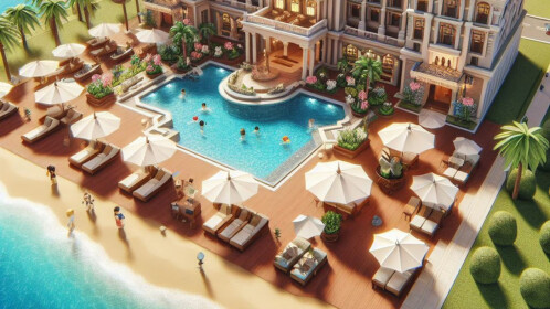 ¡Hotel Island Tycoon! - Roblox