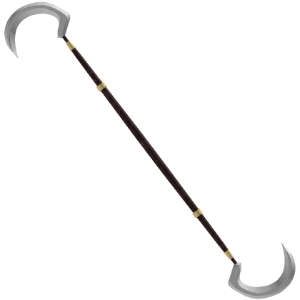 Twin-Bladed Sickle-Staff | Roblox Item - Rolimon's
