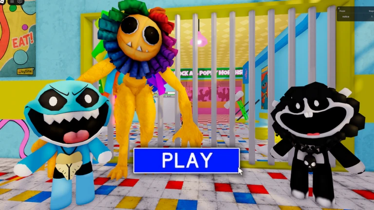 POPPY POLICE FAMILY PRISÃO RUN ESCAPE! (Obby) - Roblox