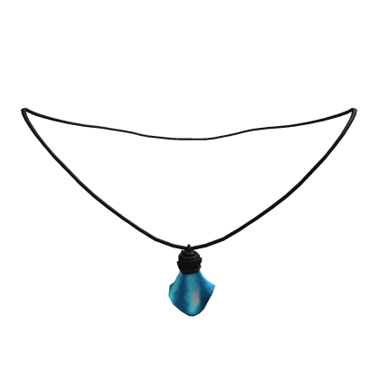Blue Moon Gemstone Necklace (Blocky Version) | Roblox Item - Rolimon's
