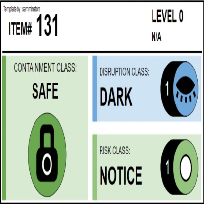 SCP-131 Anomaly Classification System