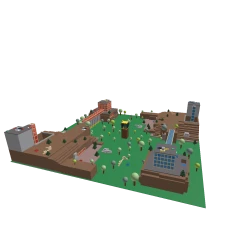 Glass houses without walls